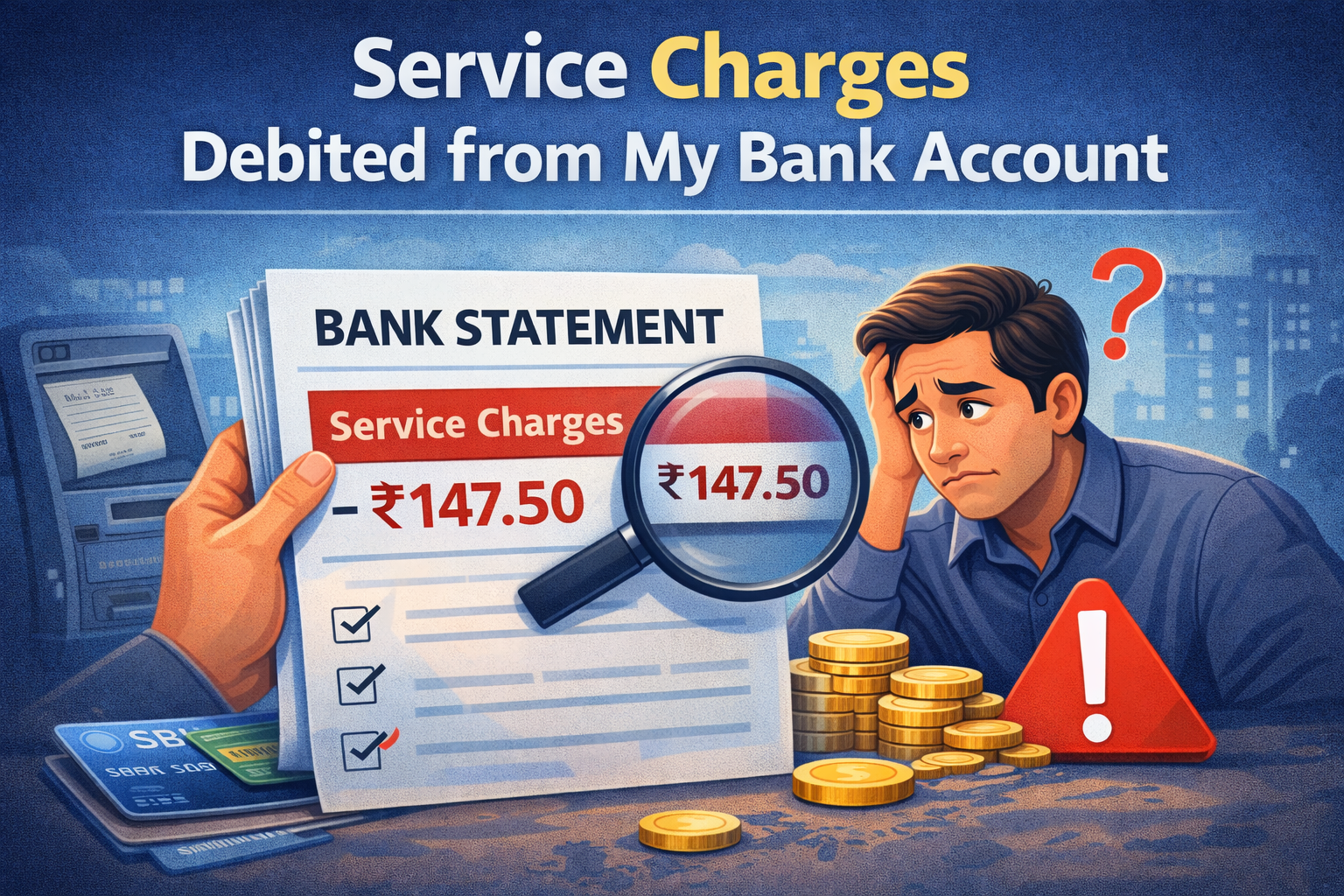 “Service Charges” Debited From My Bank Account – What Does It Mean?